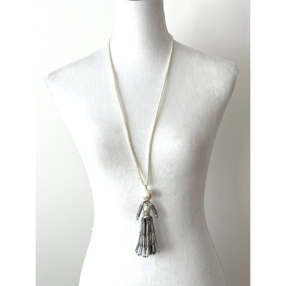 Weekend Max Mara | Jewelry | Weekend Max Mara Pearl Necklace With ...